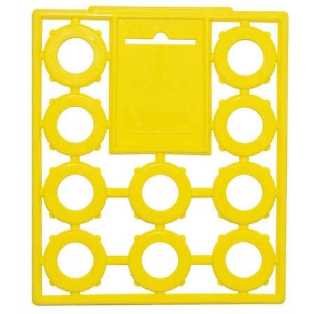 Surtek Garden hose washer set 10 pieces 130375 | Zoro