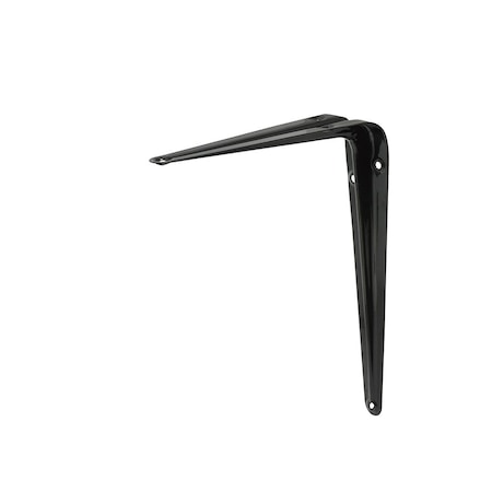Surtek Black Steel Shelf Bracket 10X12 137800 | Zoro