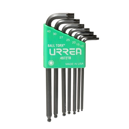 Urrea Ball-end Torx key set Pc 4972TB | Zoro