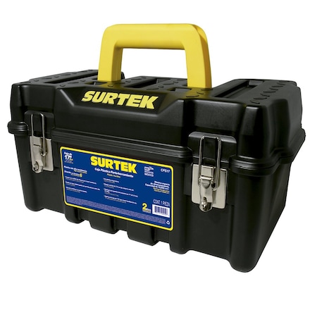 Surtek Tool Box, Plastic, 17 in W CPS17 | Zoro