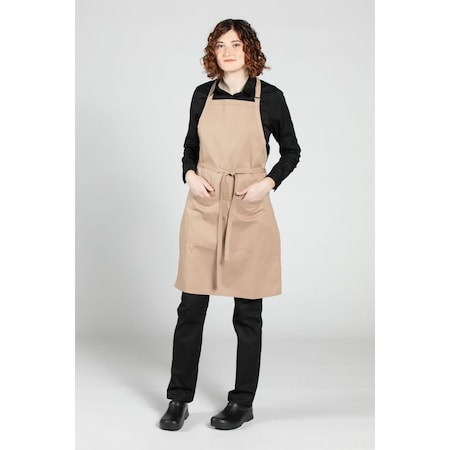 Uncommon Threads Adjustable Butcher Apron Khaki 3018-2200 | Zoro