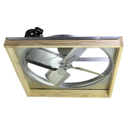 Maxx Air 30 In. 2-Speed Belt Drive Whole House Fan with Shutter CX30BD ...