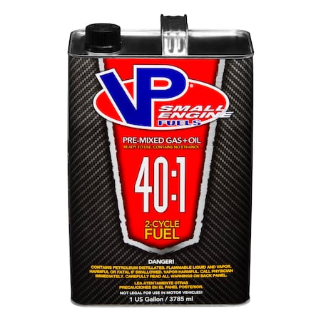 Vp Racing Fuels VP SEF 2-cycle 40:1 Premixed Small Engine Fuel 5 Gallon ...