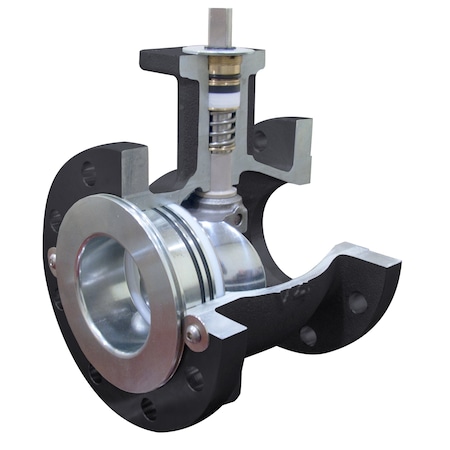 Valve Solutions Inc (Vsi) 6" Carbon Steel Segmented V-Port Ball Valve ...
