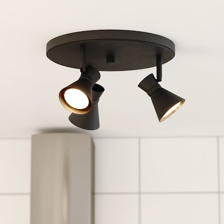 Vaxcel Modern Directional Ceiling Spot Fixture with Metal Shades Alto 3 ...