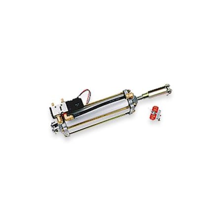 Velvac Air Cylinder W/ Solenoid 3-1/2" X 8", 101003 101003 | Zoro