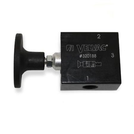 Velvac 3 Way Push/Pull Mini Valve 320188 | Zoro
