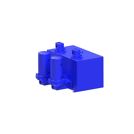 Skidmore Condensate Return Unit, 20 Gal, Steel, Duplex PS20DN | Zoro