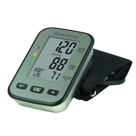 Smartheart Premium Talking Automatic Arm Digital Blood Pressure Monitor ...