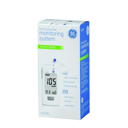 Ge Blood Glucose Monitor (GE100) GE100 | Zoro