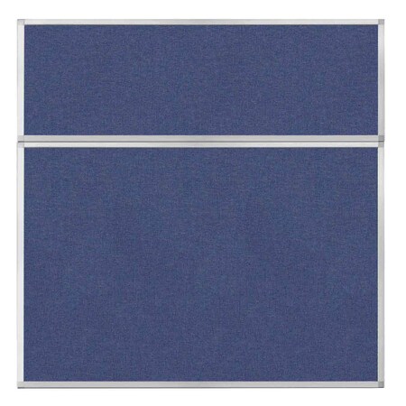 Versare Hush Panel Configurable Cubicle Partition 6' x 6' Cerulean ...