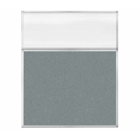 Versare Hush Panel Configurable Cubicle Partition 5' x 6' W/ Window Sea ...