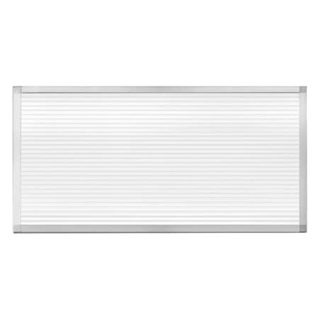 Versare Hush Panel Window 4' x 2' Clear Fluted 1854006 | Zoro