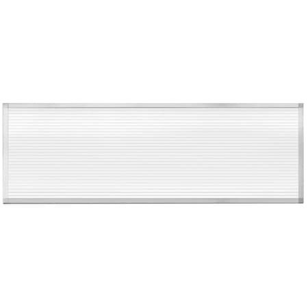 Versare Hush Panel Window 6' x 2' Clear Fluted 1854009 | Zoro
