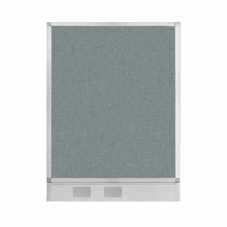 Versare Hush Panel Configurable Cubicle Partition 3' x 4' Sea Green ...