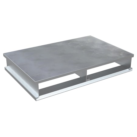 Vestil Aluminum Heavy Duty Solid Top Pallet 36 In. x 24 In. x 6 In ...
