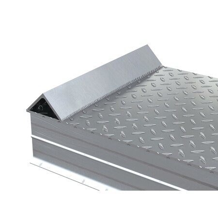 Vestil ALUM TREAD WHL RISER W/ ROLL OF GUARD 78X18X12 ATWR-ROG-18-12-78 ...