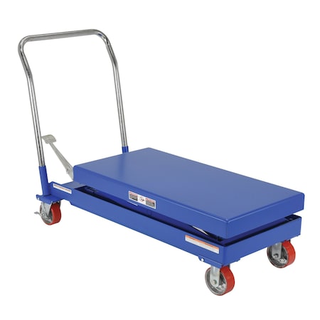 Vestil HYDRAULIC ELEVATING CART 20x40 2500 LB FOOT PUMP CART-2500-2040 ...