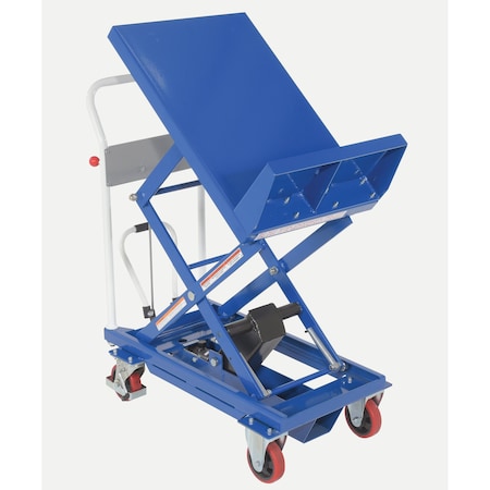 Vestil Blue Lift & Tile Cart With Sequence Select 400 lb 30 x 19.5 CART ...