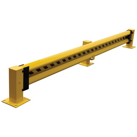 Vestil Guard Rail System - Drop In Rail Yellow GR-H2R-DI-12-YL | Zoro