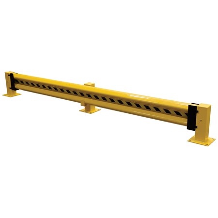 Vestil Guard Rail System - Drop In Rail Yellow GR-H2R-DI-12-YL | Zoro