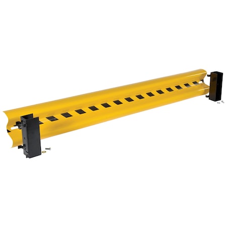 Vestil Guard Rail System - Drop In Rail Yellow GR-H2R-DI-8-YL | Zoro
