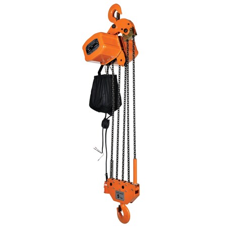 Vestil Econ Chain Hoist, Container, 10K, 3 Phase, 10000 lbs Load ...