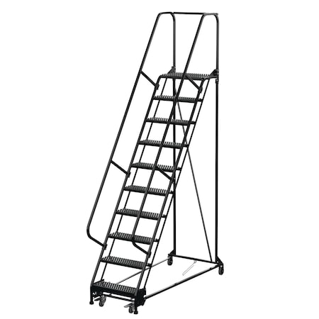 Vestil 130 H Steel PW Ladder, Grip Strut Esd, 10 Step, 10 Steps LAD-PW ...