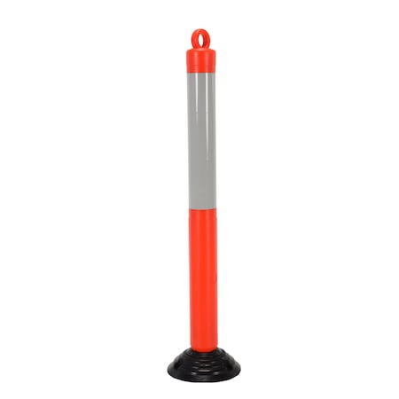 Vestil Orange Plastic Bollards, 47.25" Height OPBOL-47 | Zoro