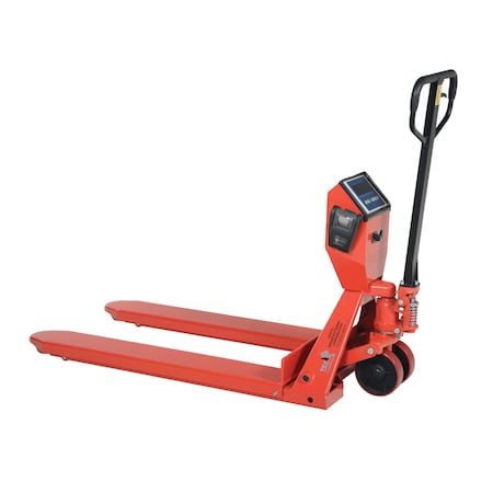 Vestil Pallet Truck-Scale PrInter, 5K, 27.5x48 PM-2748-SCL-LP-PT | Zoro