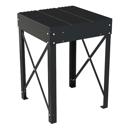 Vestil Work Plt 50 In. x 36 In. x 36 In. PWPS-50-3636-BK | Zoro