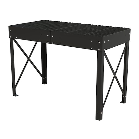 Vestil Work Plt 50 In. x 36 In. x 72 In. PWPS-50-3672-BK | Zoro