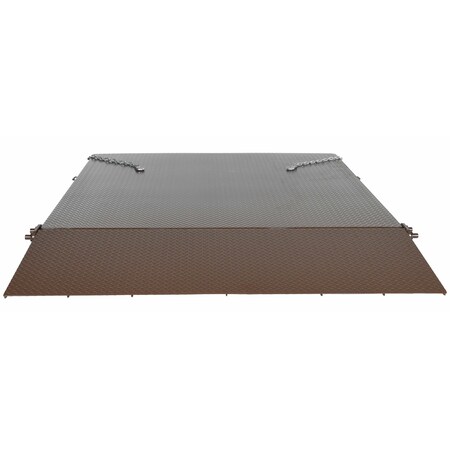 Vestil Heavy Duty Steel Container Ramp, 72" SCR-72 | Zoro