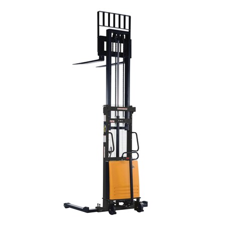Vestil ADJUSTABLE STACKER W/POWERED LIFT 118 IN SL-118-AA | Zoro