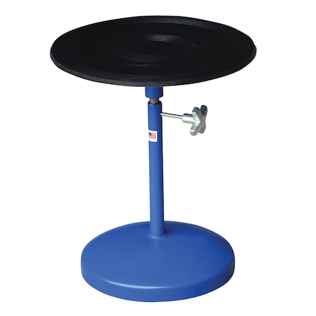 Vestil Steel Turntable with 18" Diameter Manual 21-32" Height ...