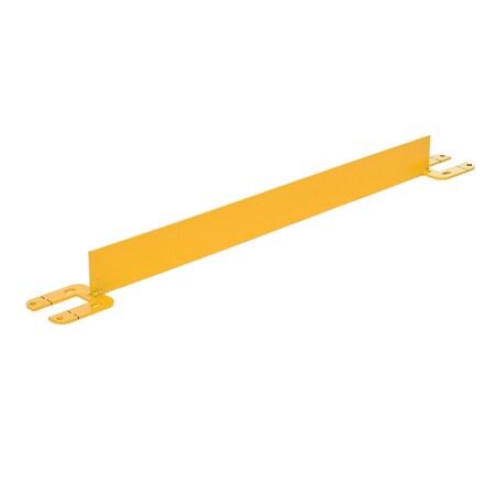 Vestil Safety Railing Toe Board 2' Yellow VDKR-2-TB | Zoro