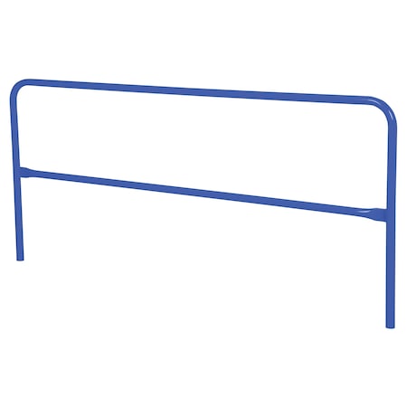 Vestil STEEL PIPE SAFETY RAILING 96 IN LENGTH BLUE VDKR-8-BL | Zoro