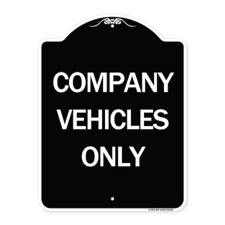 Signmission Company Vehicles Only Heavy-Gauge Aluminum Architectural ...