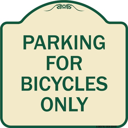 Signmission Parking for Bicycles Only Heavy-Gauge Aluminum ...