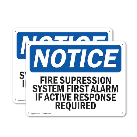 Signmission Fire Suppression System First Alarm If Active OSHA Notice ...