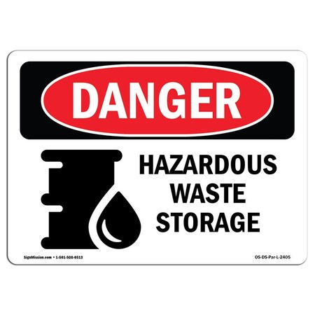 Signmission Safety Sign, OSHA Danger, 10" Height, 14" Width, Aluminum ...