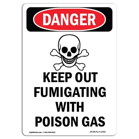 Signmission Safety Sign, OSHA Danger, 10" Height, Rigid Plastic, Keep ...