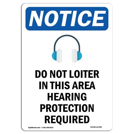 Signmission Safety Sign, OSHA , 10" Height, Rigid Plastic, Do Not ...