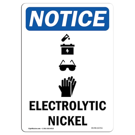 Signmission Safety Sign, OSHA Notice, 10" Height, Rigid Plastic ...