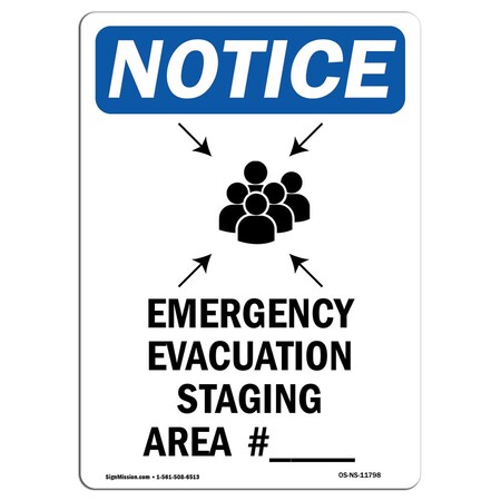 Signmission Safety Sign, OSHA Notice, 10" Height, Rigid Plastic ...