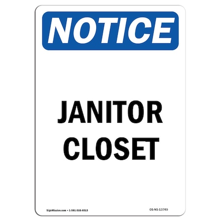 Signmission Safety Sign, OSHA Notice, 10" Height, Rigid Plastic ...