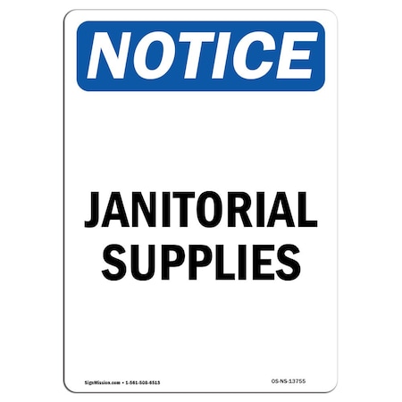 Signmission Safety Sign, OSHA Notice, 10" Height, Rigid Plastic ...