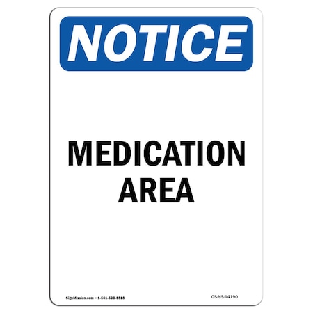 Signmission Safety Sign, OSHA Notice, 10" Height, Rigid Plastic ...