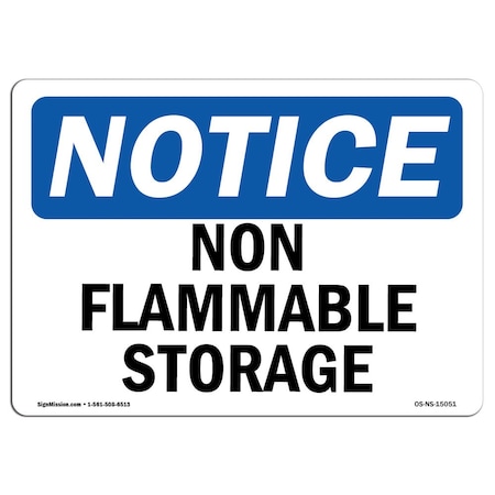 Signmission Safety Sign, OSHA Notice, 3.5" Height, 5" Width, Non ...