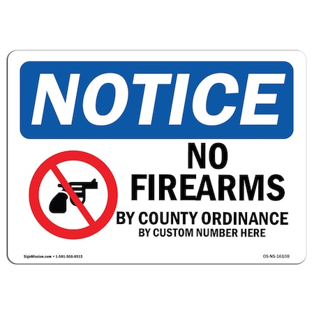 Signmission Safety Sign, OSHA Notice, 5" Height, 7" Width, NOTICE No ...